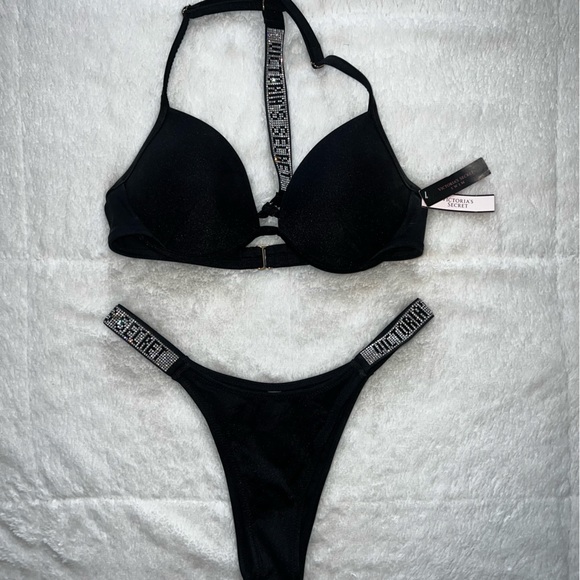 Victoria's Secret | Swim | Victorias Secret Diamond Bikini Set Nwt ...